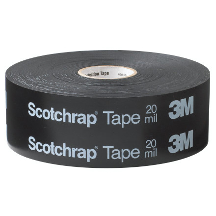 2" x 100' Black (1 Pack) 3M™ 51 Scotchwrap™ Corrosion Protection Tape ...