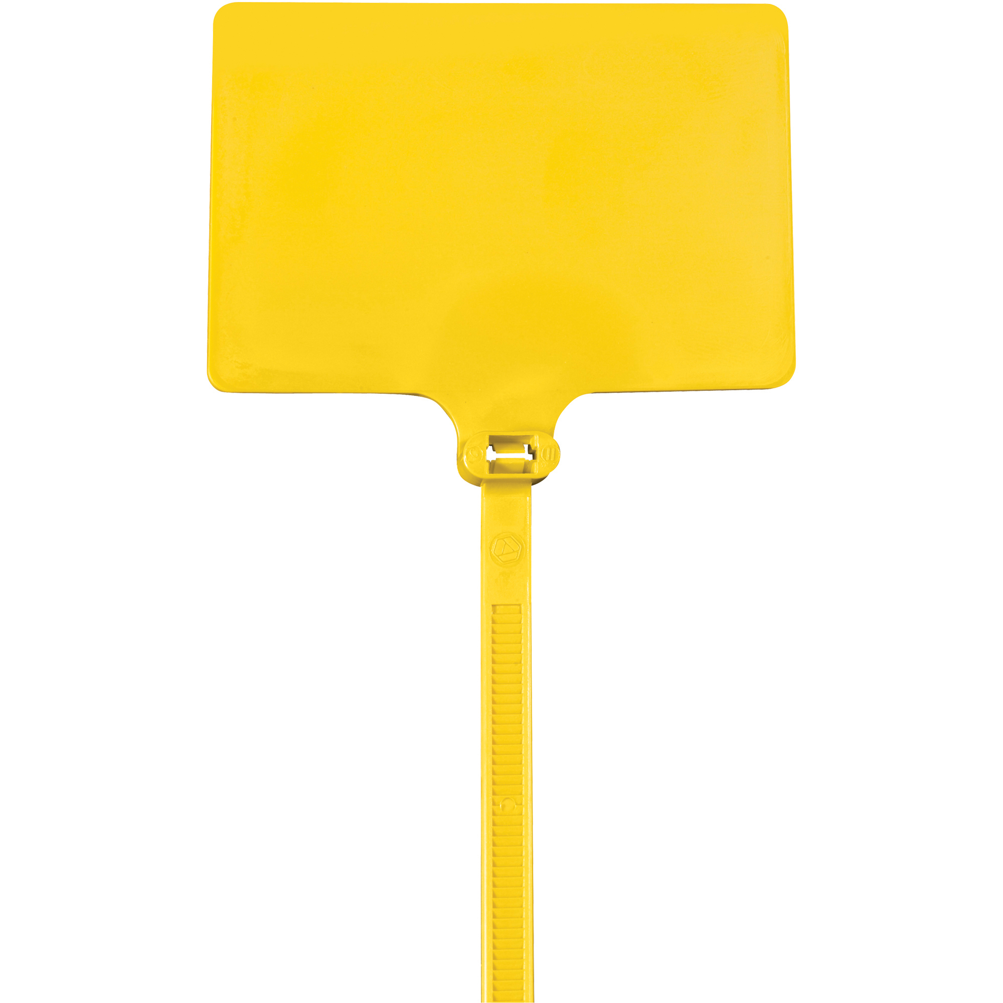 6" 120# Yellow Identification Cable Ties | Hybrid Shipping Supplies