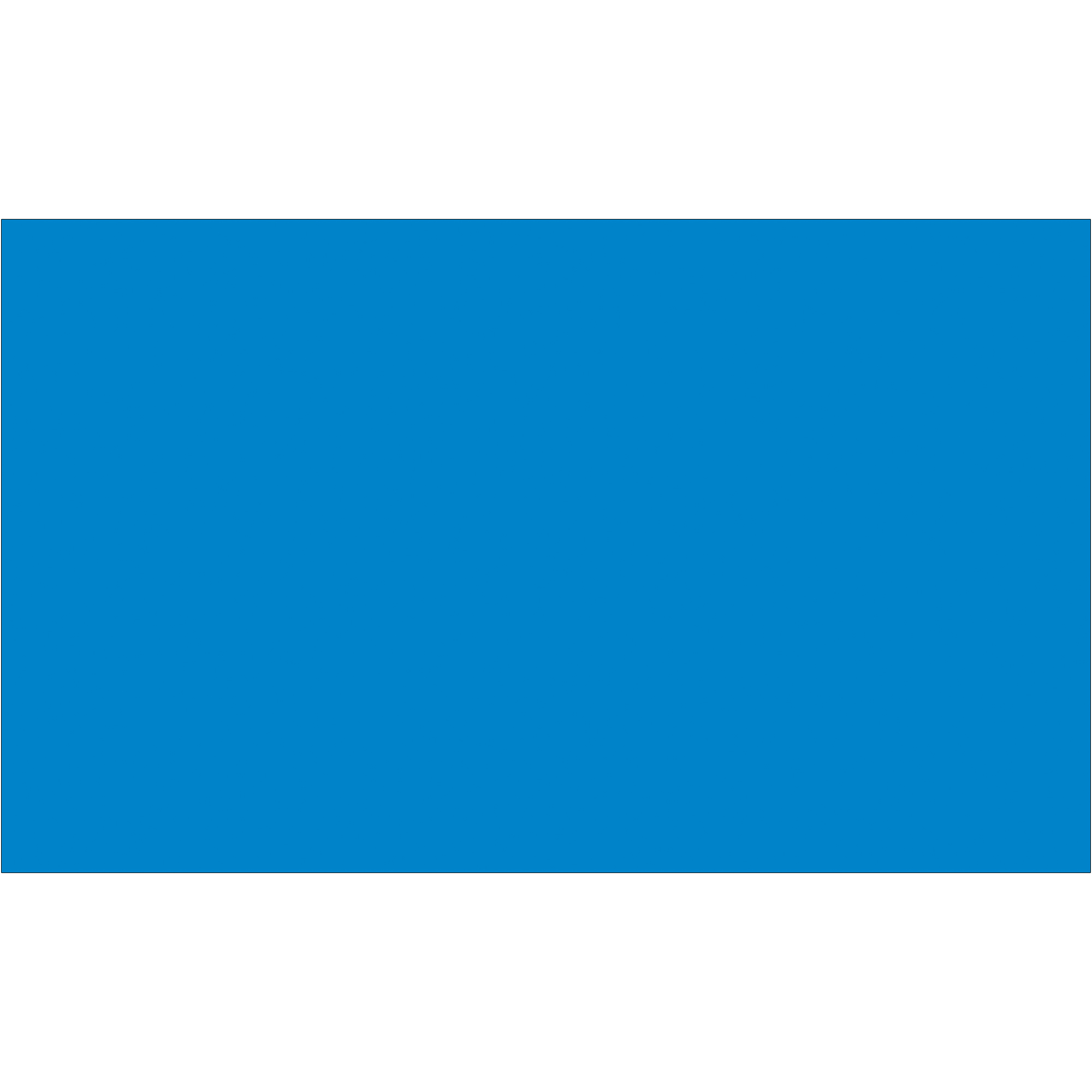 3 x 5" Light Blue Inventory Rectangle Labels | Hybrid Shipping Supplies